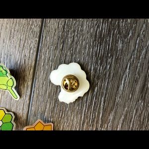 Pokemon | Toys | 6 Pokemon Badge Hat Pins Pikachu Birthday Prize | Poshmark